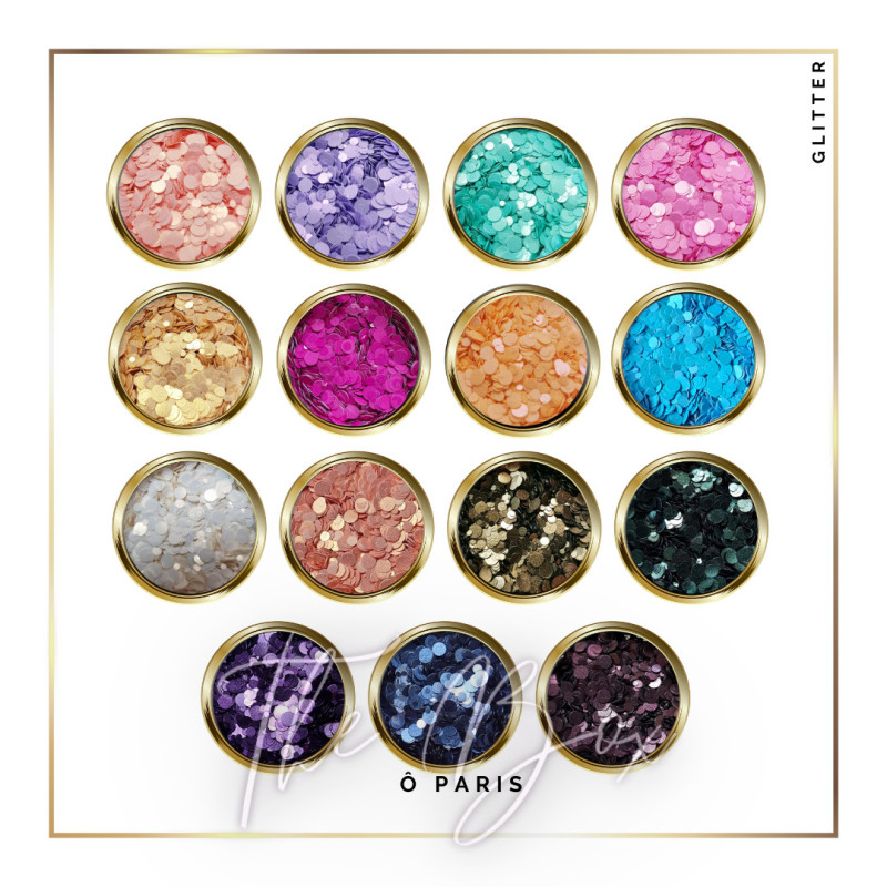 Box - Pigments et Glitter pour Ongles - Créa'Ongles