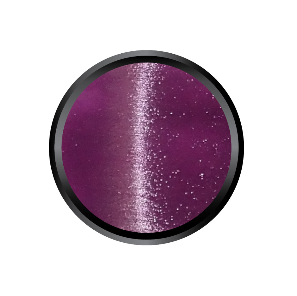 Vernis semi permanent My Color cat eye diamond violet