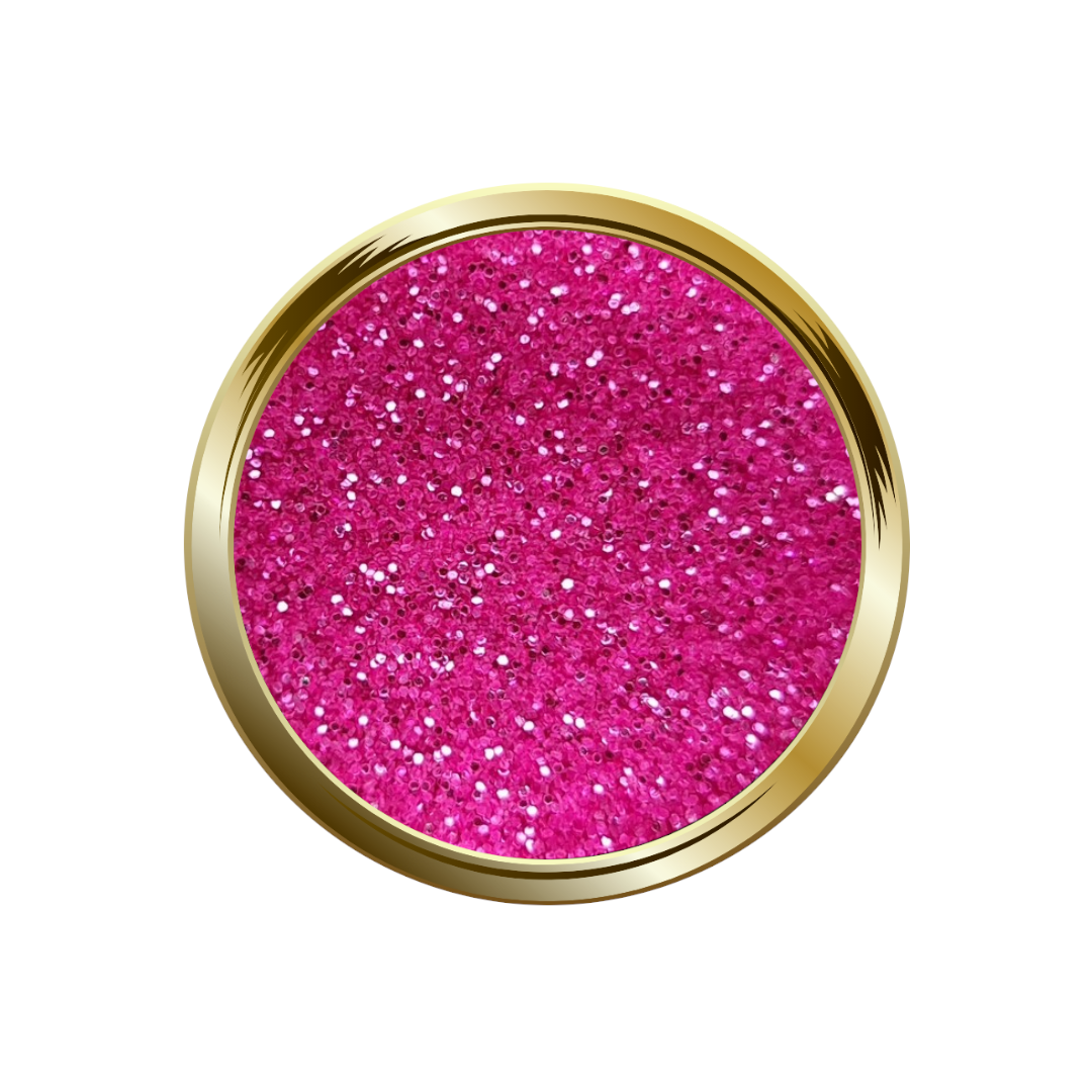 Neon Pink Pixel Sugar Glitter