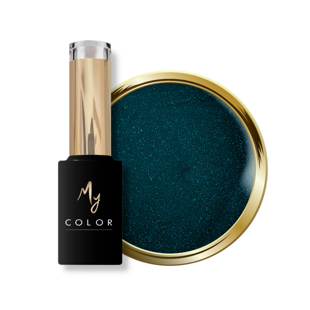 My Color Dazzling – Vernis Semi-Permanent Bleu Canard Irisé